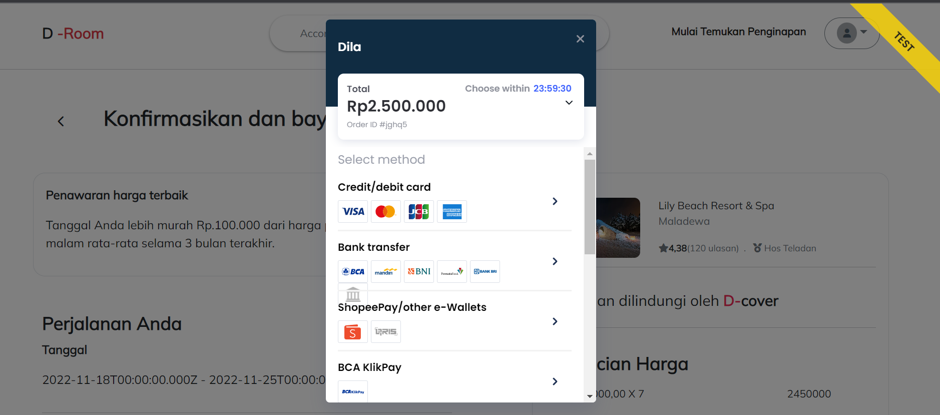 GitHub - LilaFadilah99/D-room