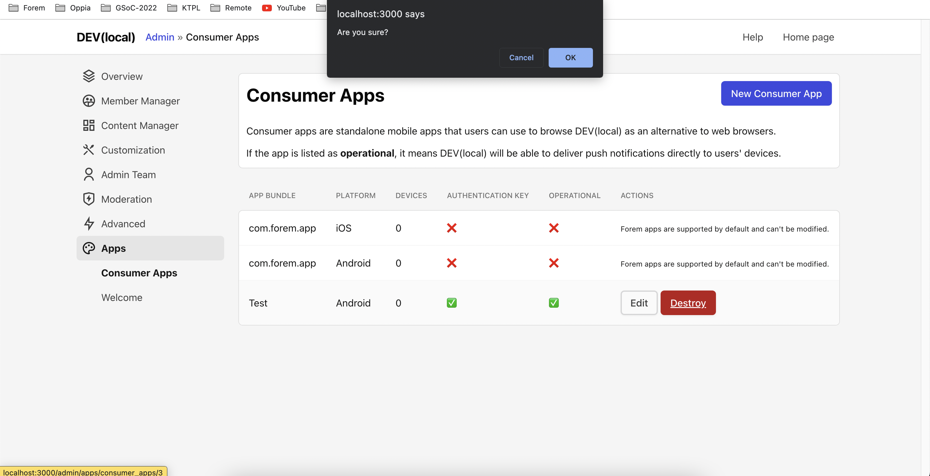 Alert dialog should be replaced with PreactModal · Issue #18862 · forem/forem · GitHub