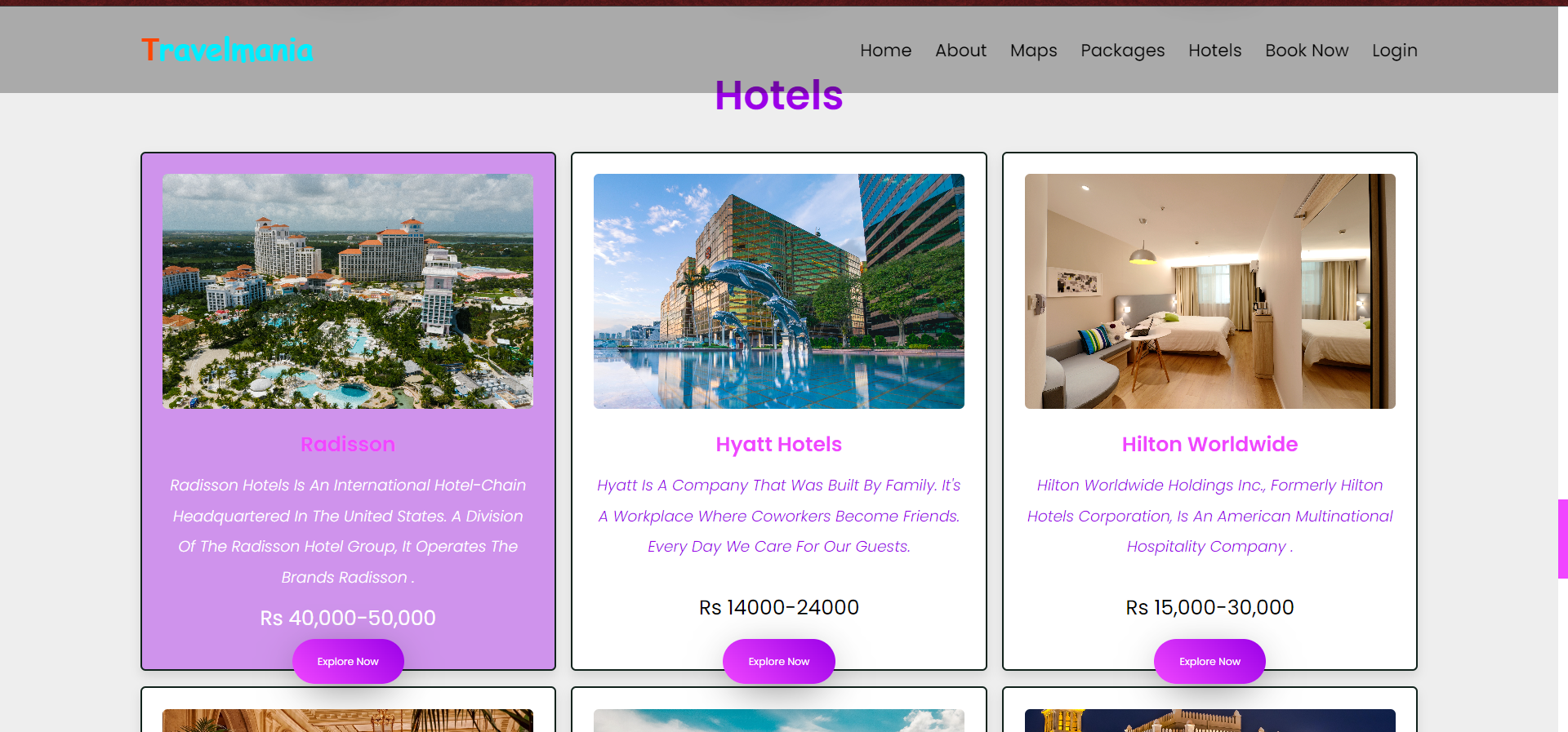 GitHub - Sohamlinge/Travel-Website