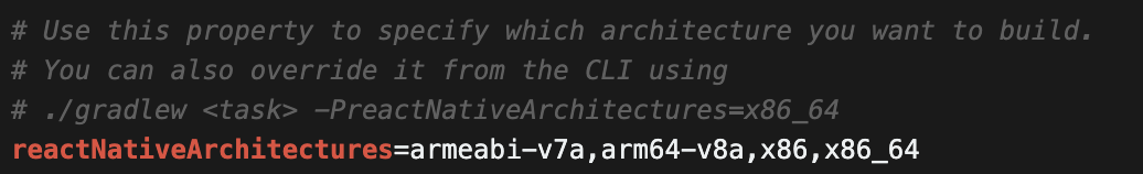 Unsupported ABI fro NDK r19+: ARMEABI · Issue #3565 · software-mansion/react-native-reanimated ...
