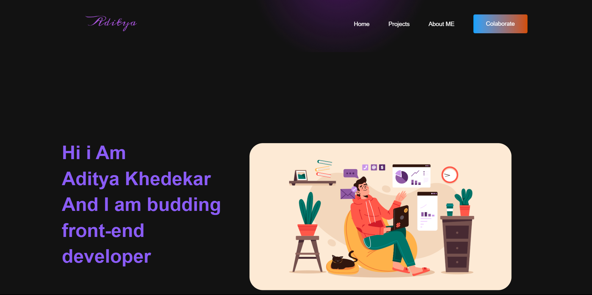 GitHub - iAdtya/portfolio-2022-