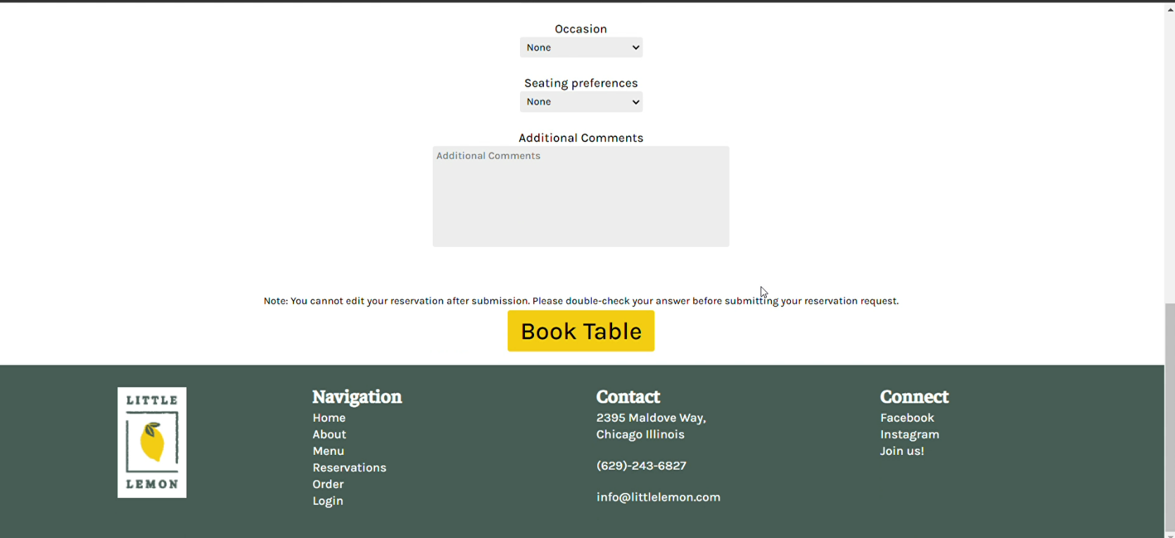 GitHub - prashantjagtap2909/Little-Lemon: Little Lemon Restaurant