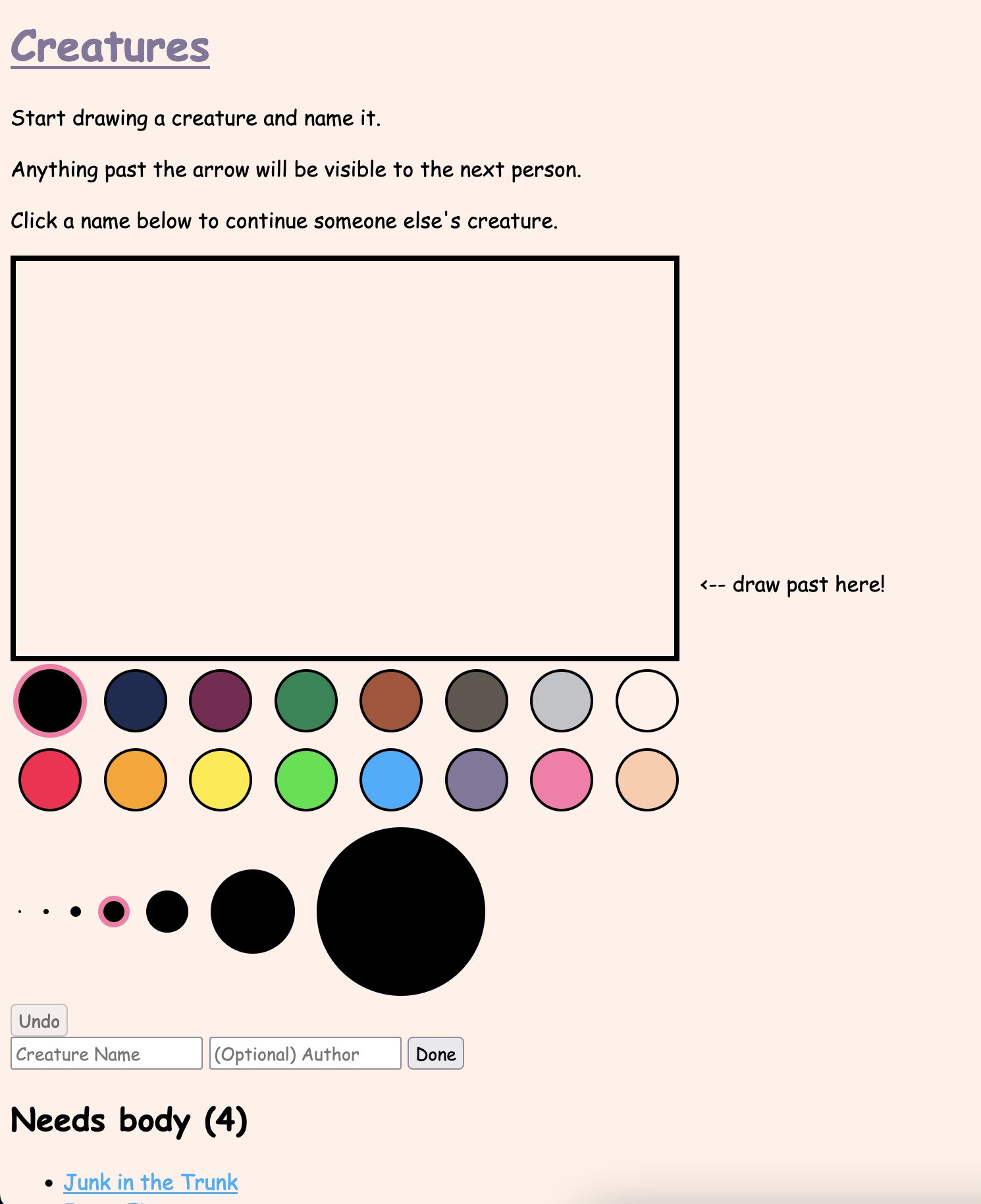 GitHub - Stumpbeard/creature-draw