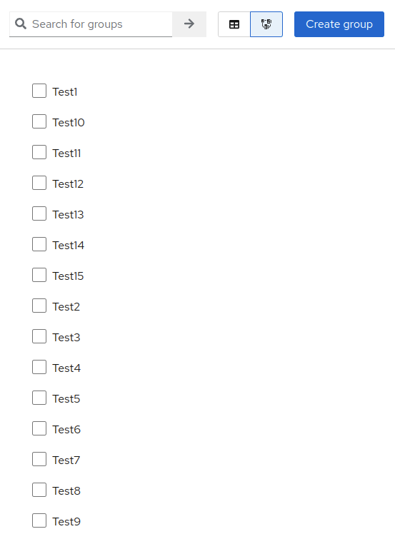 Paging not working for admin Groups UI · Issue #18003 · keycloak/keycloak · GitHub