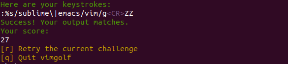 GitHub - nueag/vimgolf