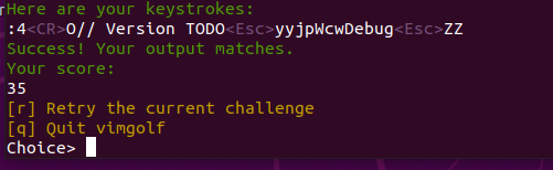 GitHub - nueag/vimgolf