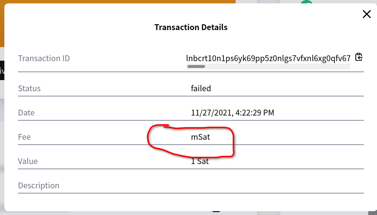 TransactionDetails: show 0 mSat fee with failed payments · Issue #132 · raspiblitz/raspiblitz ...