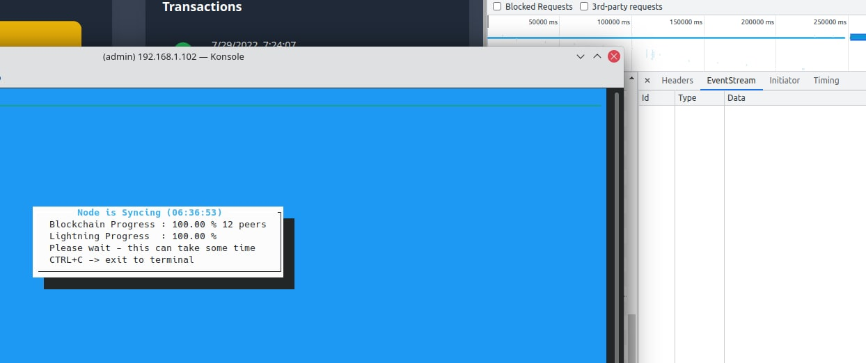 180 No Sse Messages If Blocks Are Syncing · Issue 3255 · Rootzollraspiblitz · Github