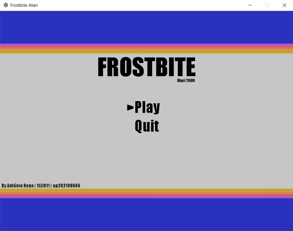 GitHub - antoniocrego/frostbite-atari: A clone of the Frostbite game ...