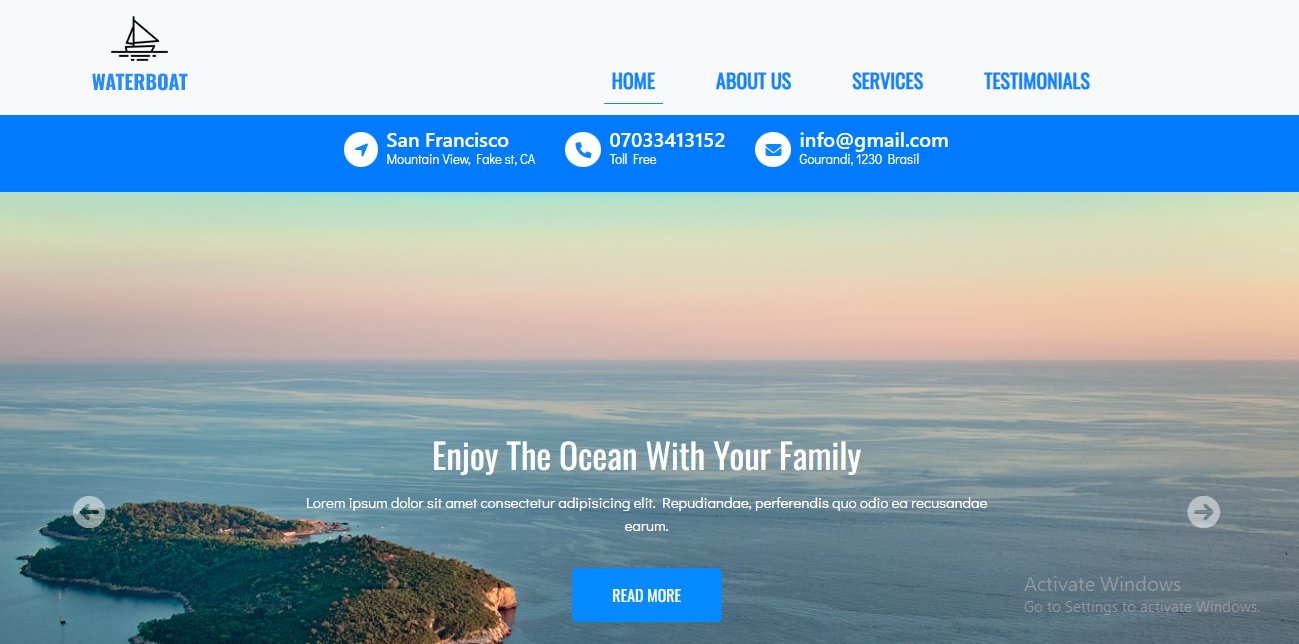 GitHub - iceddrop/WaterBoat: This is a landing page for cruise line firms that allows current ...