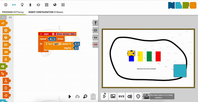 EV3: Wrong behaviour of the turn blocks when degree is set to 0 and some trigonometric functions ...