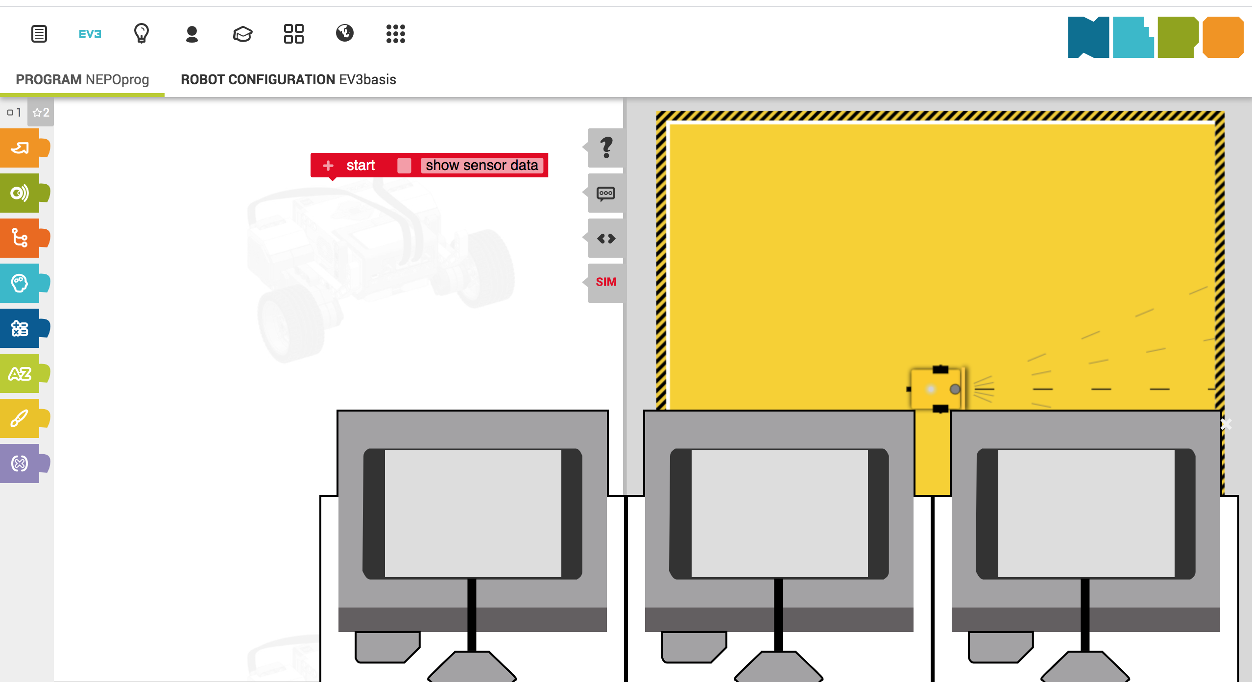 Multiple robot views in EV3 when new backgrounds are uploaded · Issue #565 · OpenRoberta ...