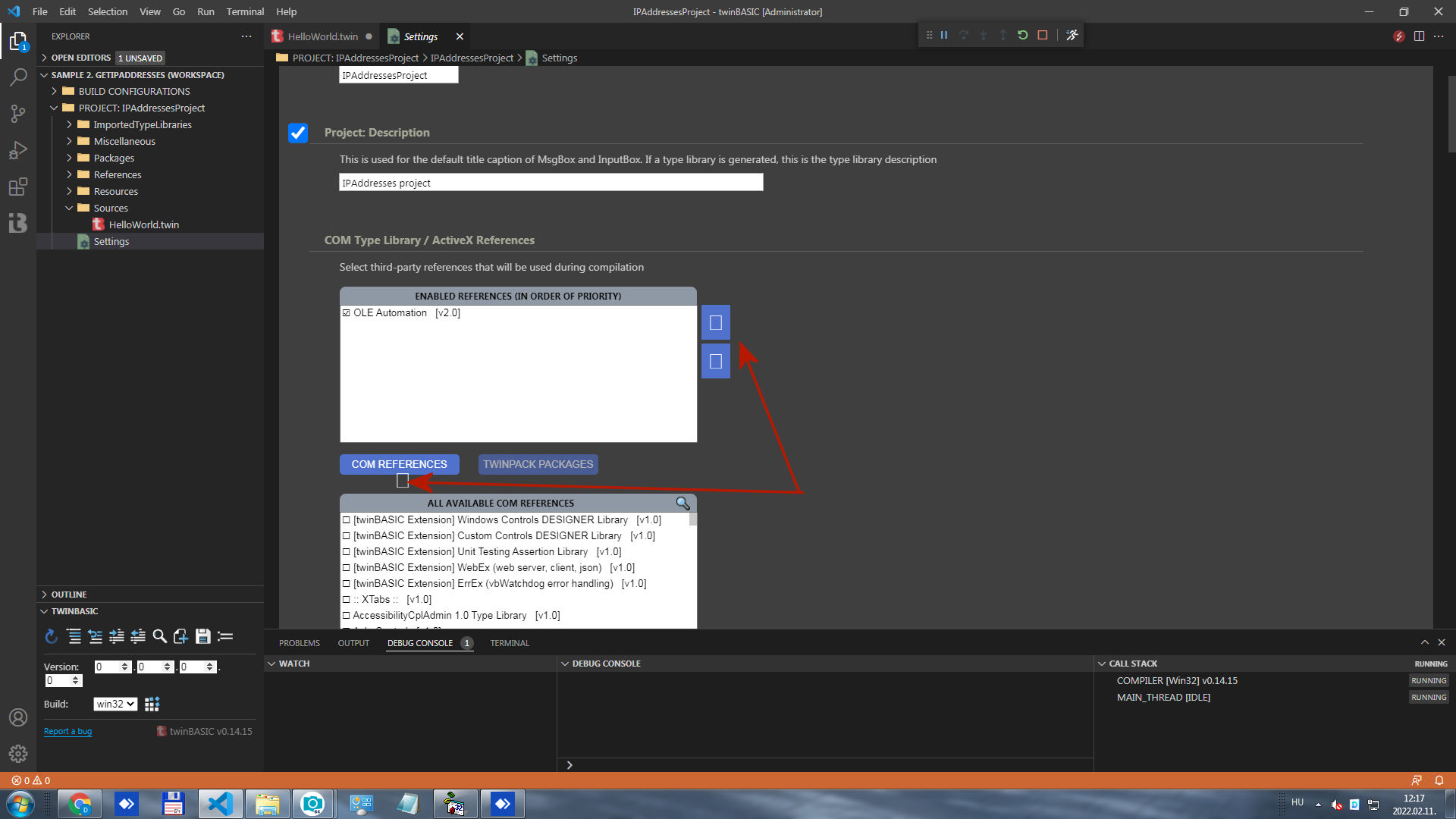 IDE, compiler problems · Issue #730 · twinbasic/twinbasic · GitHub