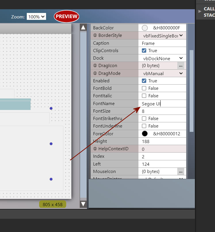 Fontname of a control? · Issue #1291 · twinbasic/twinbasic · GitHub