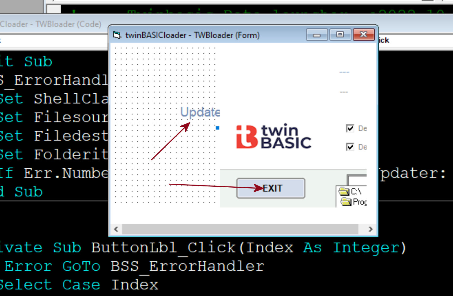 Form designer - font sizing issue · Issue #1527 · twinbasic/twinbasic · GitHub