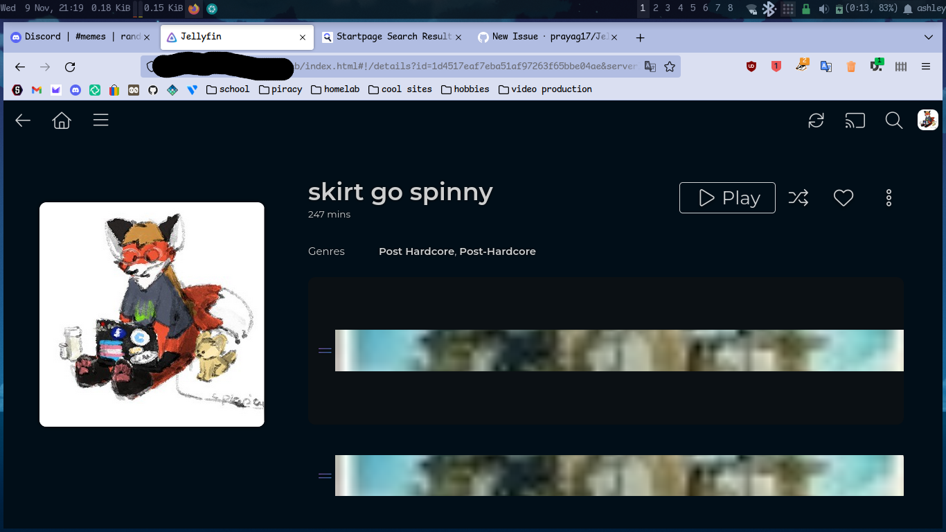 Bug: playlists has goofy song list view · Issue #90 · prayag17/JellySkin · GitHub