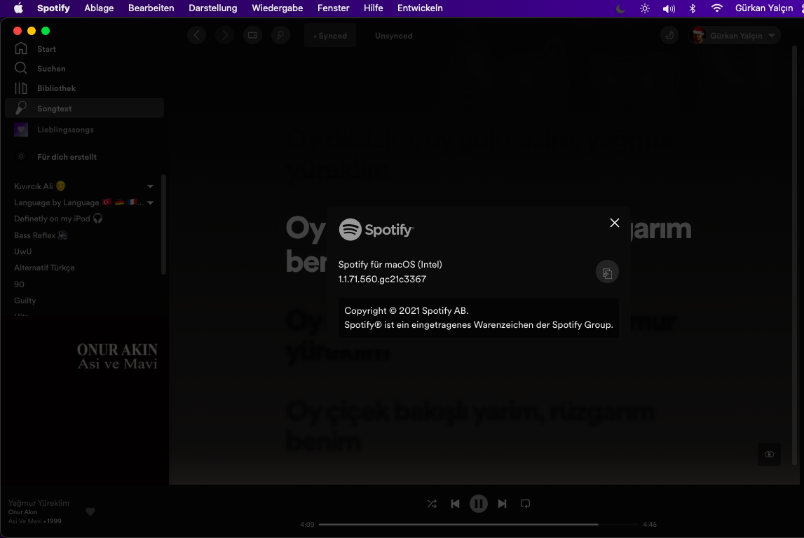 Error after following Fluent installation instructions persists even after reinstalling spotify ...
