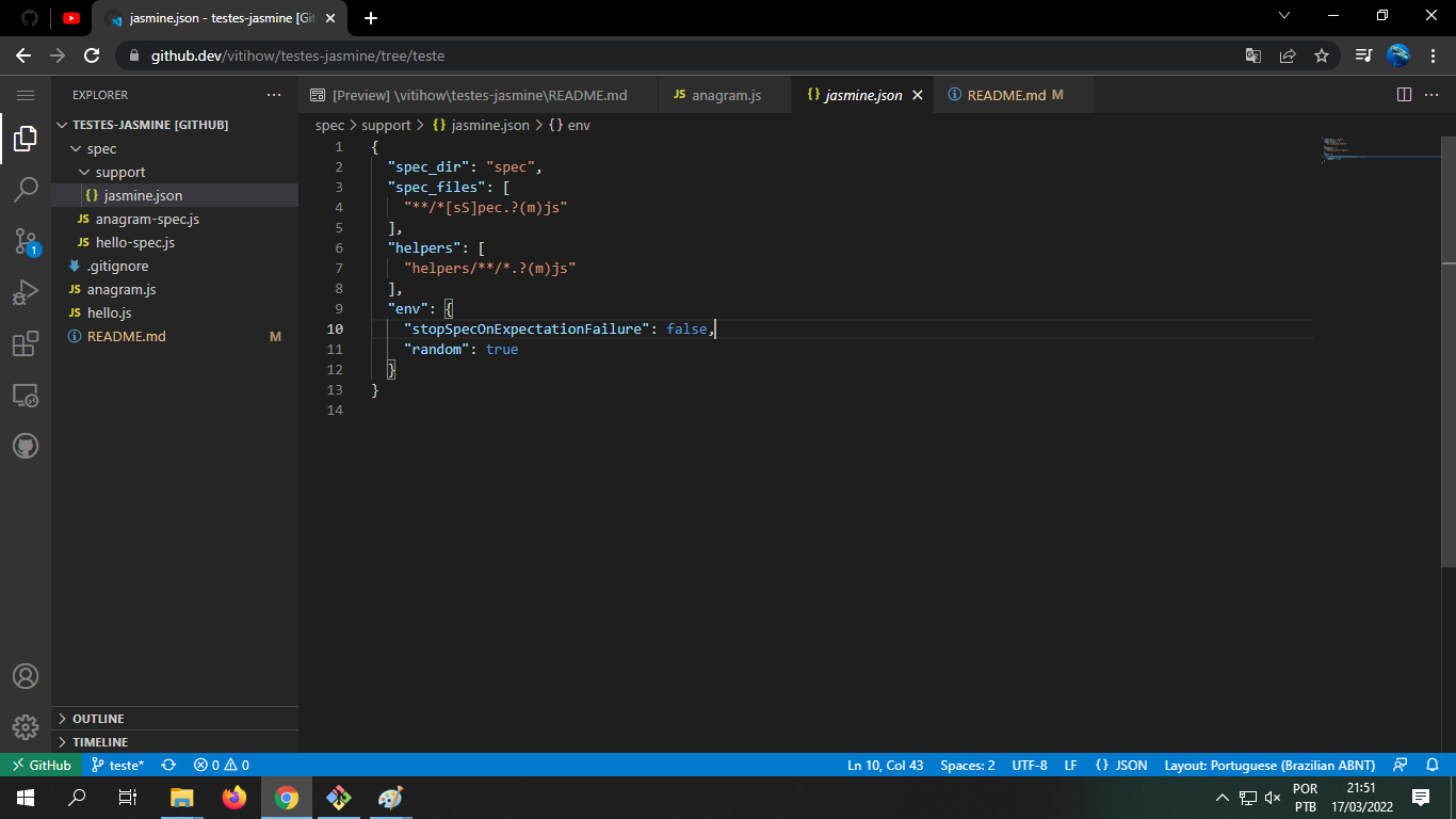 GitHub - vitihow/testes-jasmine: Repositório de testes automatizados ...