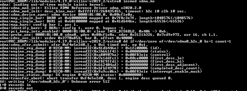 modprobe xdma error · Issue #82 · Xilinx/dma_ip_drivers · GitHub