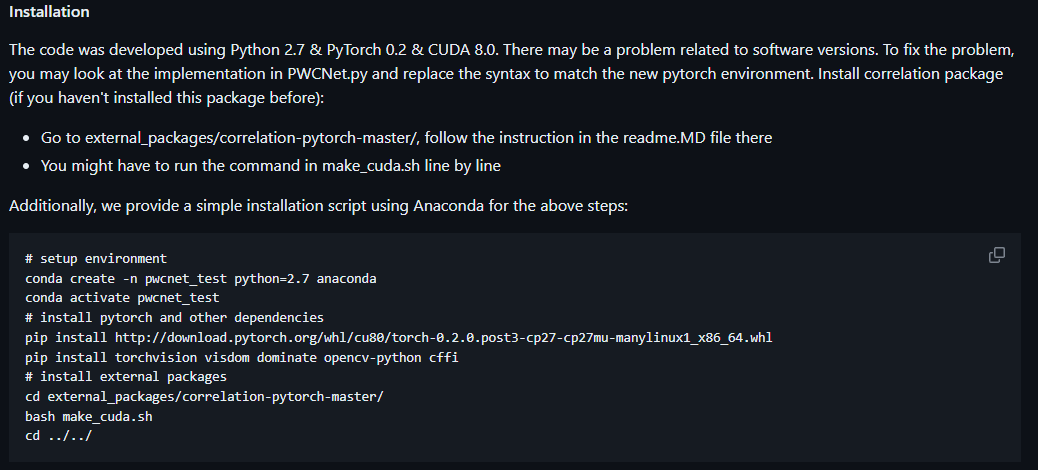 Trying To Install Dependencies Using Conda On Windows · Issue 136 · Nvlabs Pwc Net · Github