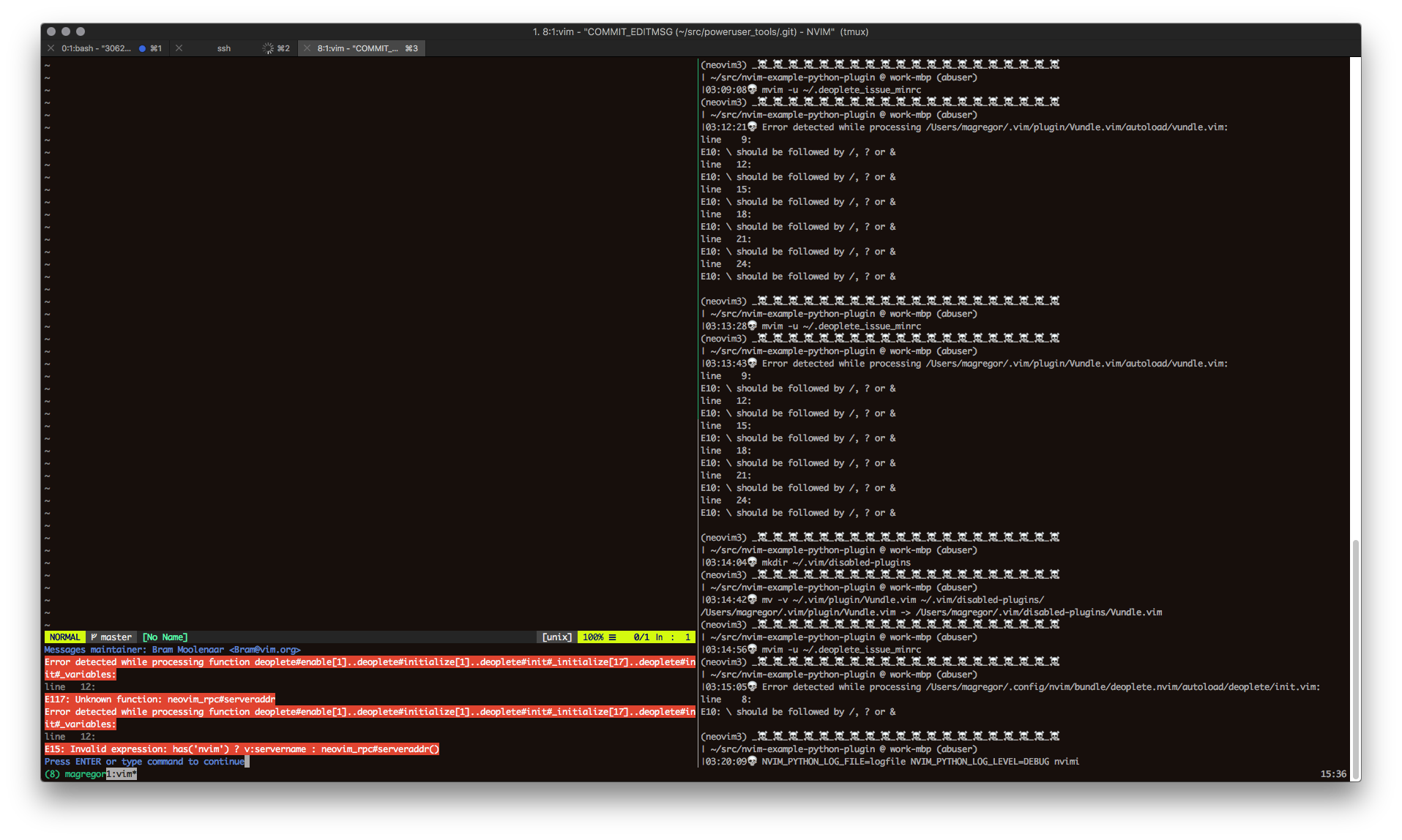 vim8 and macvim both raising errors when starting deoplete.vim · Issue #727 · Shougo/deoplete ...