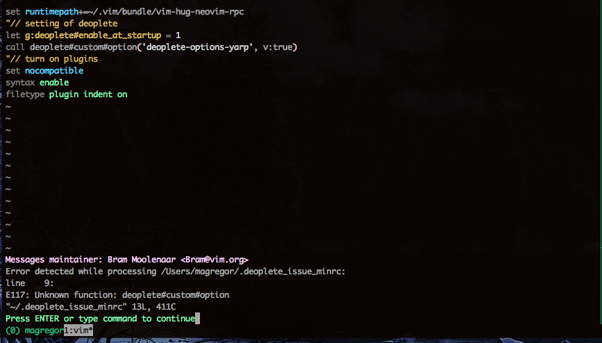 vim8 and macvim both raising errors when starting deoplete.vim · Issue #727 · Shougo/deoplete ...