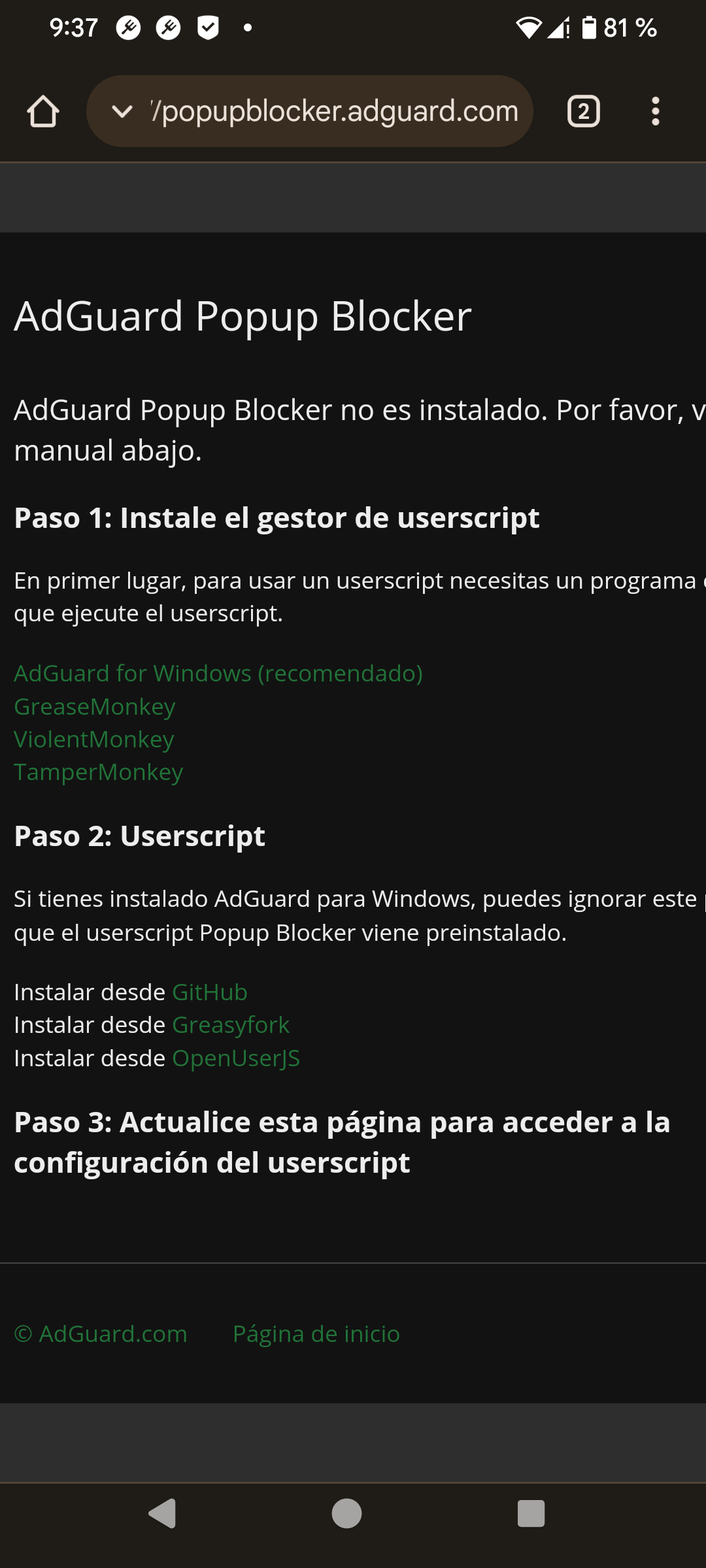 Ad blocker and user script manager require improvement · Issue #347 ...