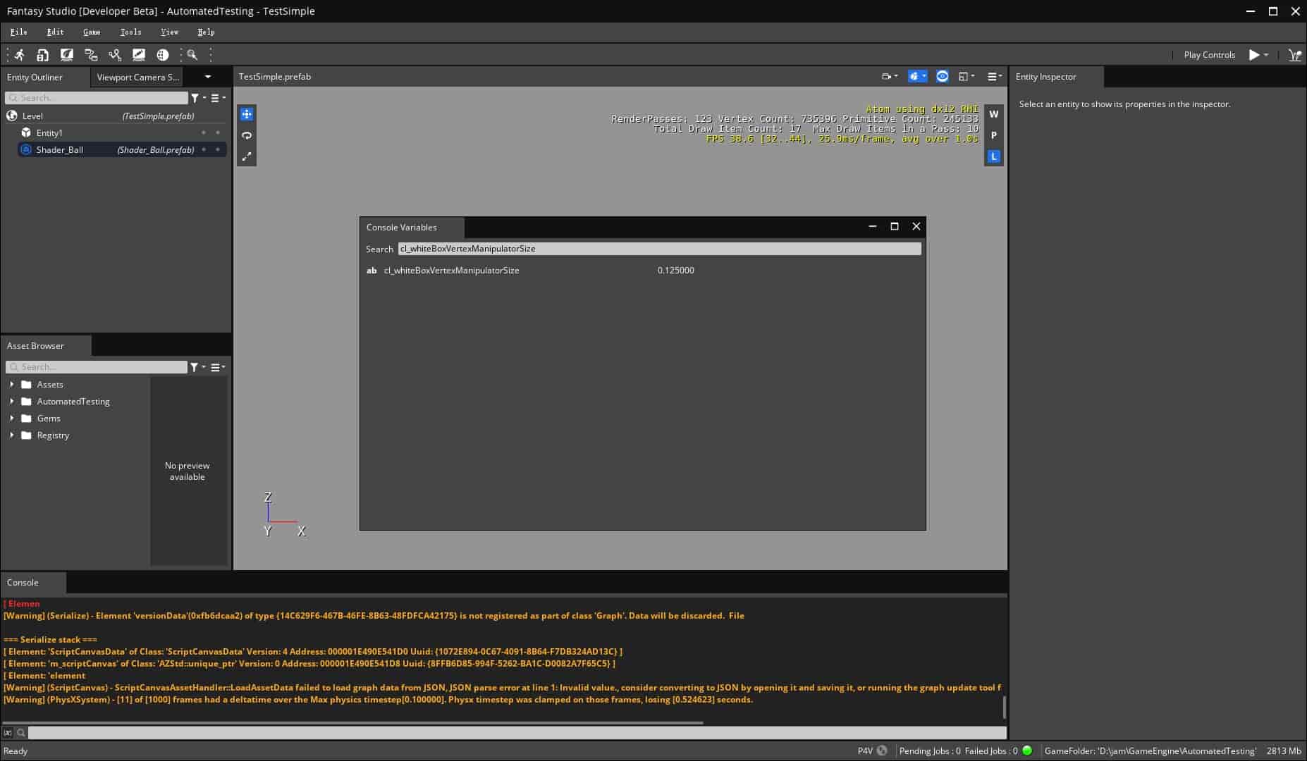 Feature Request: Improve Cvars Limit maximum and minimum input values · Issue #5819 · o3de/o3de ...