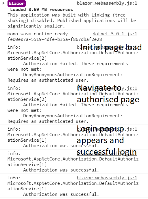 (Blazor WASM) returnUrl for the login action of RemoteAuthenticatorView is not honored when ...
