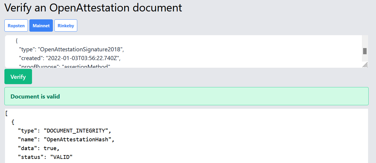 Invalid Document Status · Issue #91 · OpenCerts/opencerts-functions · GitHub