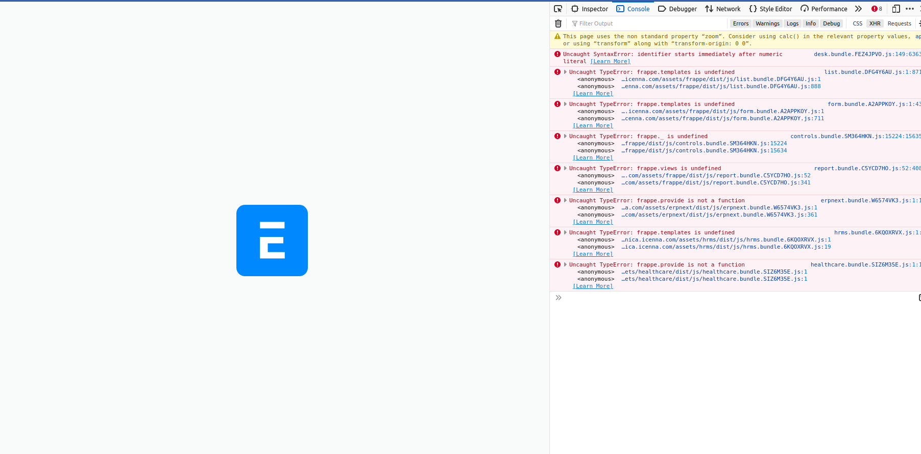 Frappe stuck after login · Issue #20294 · frappe/frappe · GitHub