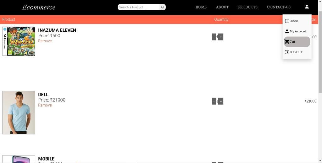 GitHub - therahulkr/Ecommerce: it's a ecommerce website for the purpose ...