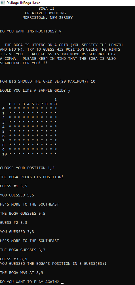 GitHub - BorisYarpovetsky/Boga-II
