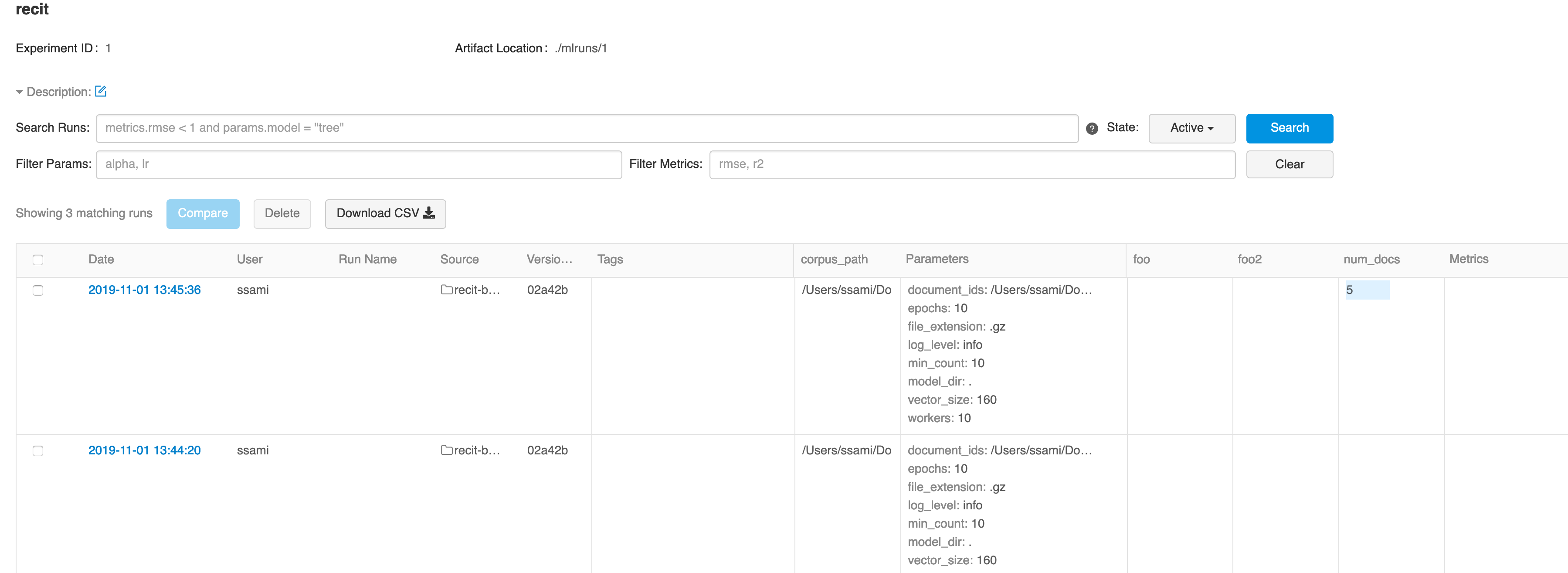 Bug Mlflow Ui Not Displaying As Expected · Issue 2032 · Mlflowmlflow · Github