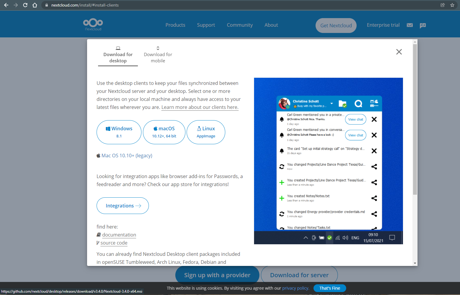 Nextcloud crashes during sync on Windows 11 · Issue #3937 · nextcloud/desktop · GitHub