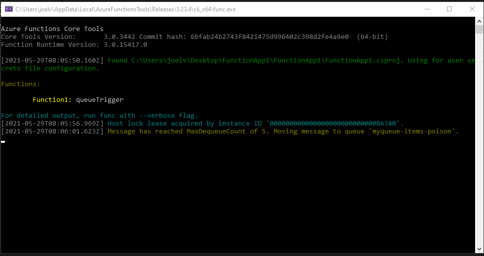 [BUG] No error message or indication of root cause when queue message not base64 encoded · Issue ...
