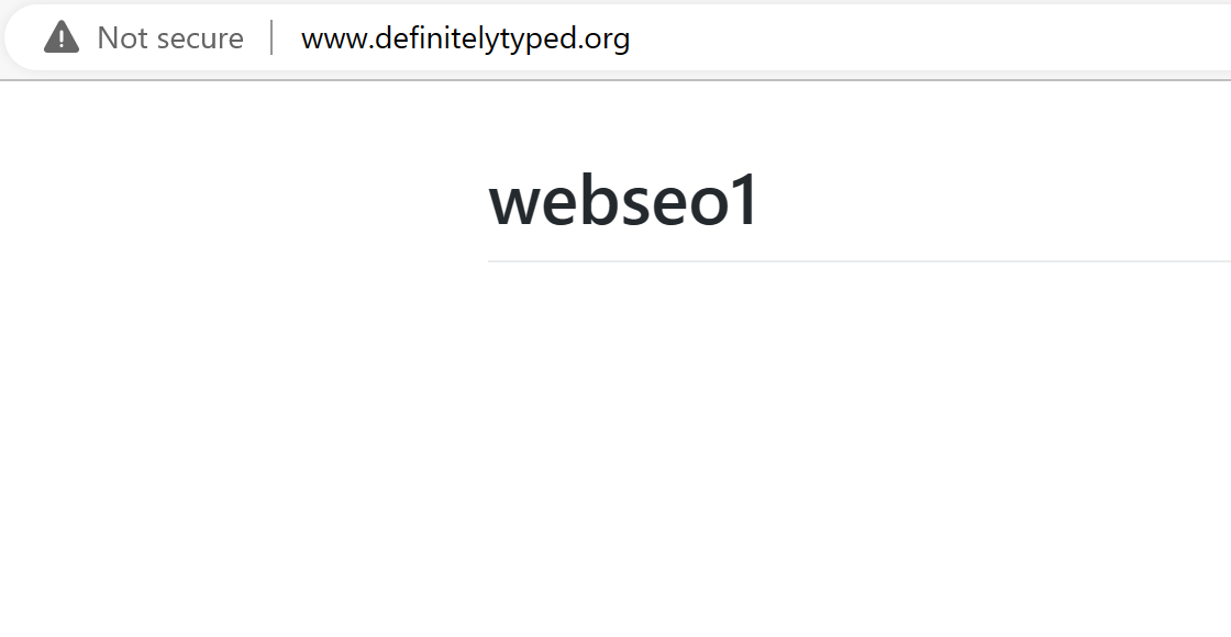 The definitelytyped.org website is down · Issue #64478 · DefinitelyTyped/DefinitelyTyped · GitHub