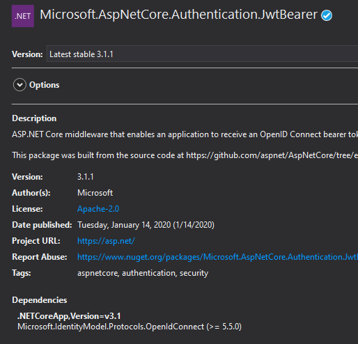 Nuget Package Manager Ui Doesnt Render Framework References As
