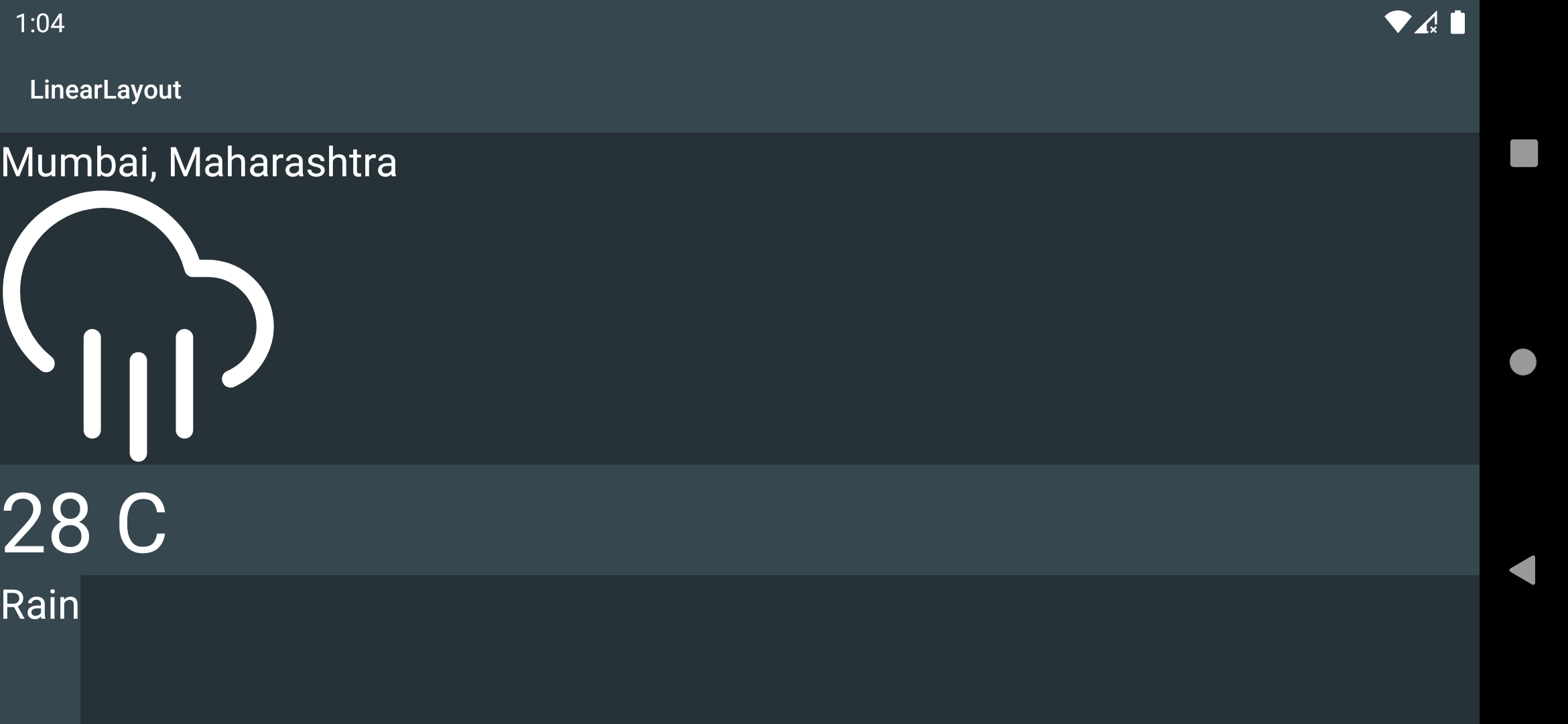 GitHub - SakshamKhanuja/c_iv_LinearLayout: Arranging Views vertically ...