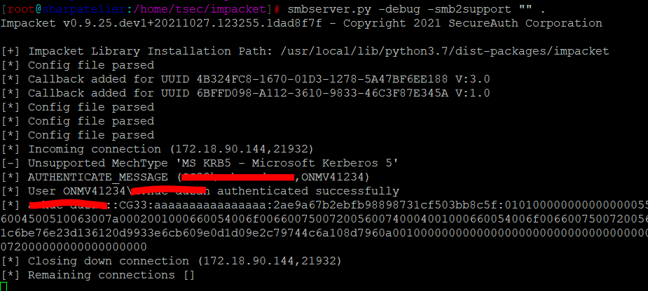 MS KRB5 - Microsoft Kerberos 5 incompatibility · Issue #1215 · fortra/impacket · GitHub