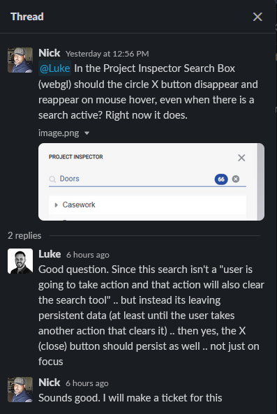 Search Box The Close Circle Should Stay Visible When There S An Active Search · Issue 210