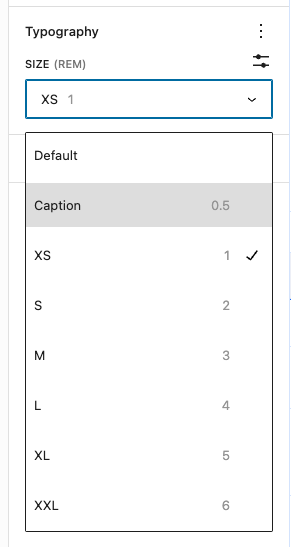Font Size Picker displays incorrect font-sizes in incorrect order. · Issue #55744 · WordPress ...