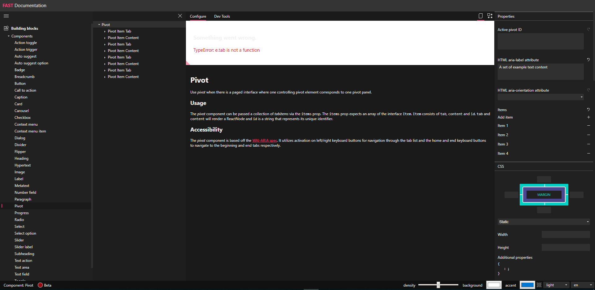 Pivot Preview Typeerror · Issue 1773 · Microsoftfast · Github 