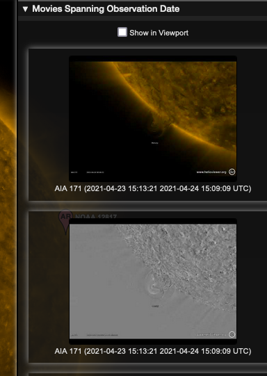 Thumbnails do not show for movies spanning observation data · Issue #78 · Helioviewer-Project ...