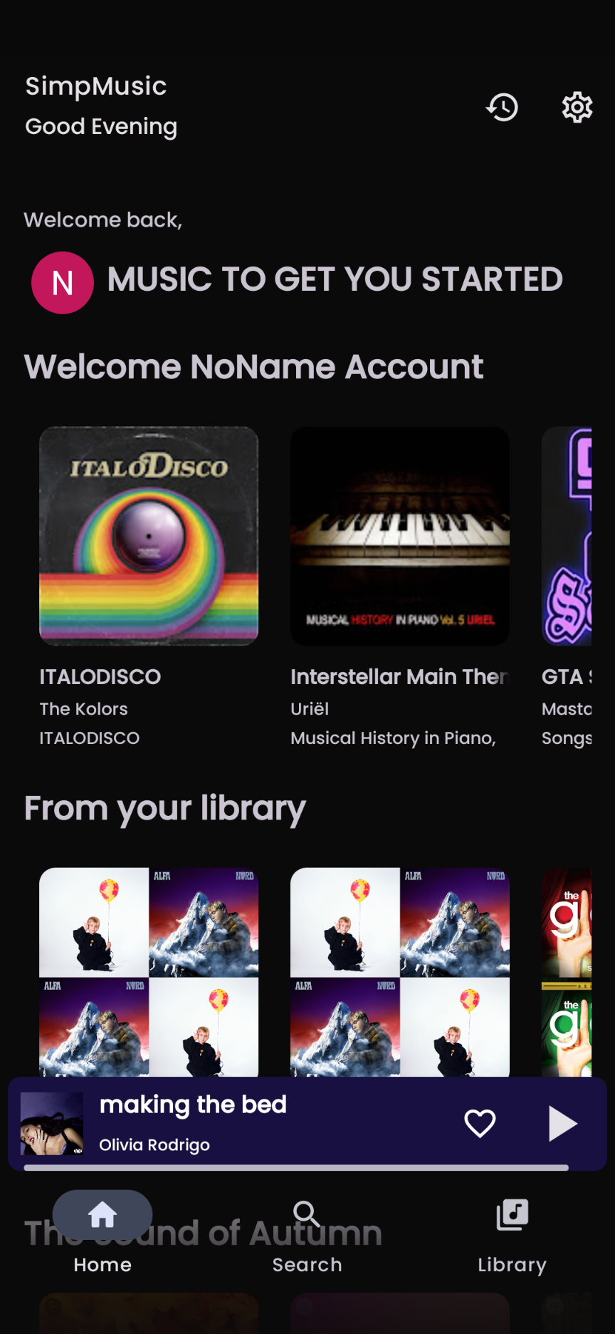 Spotify Style Blurred NavBar/Mini Player · Issue #121 · maxrave-dev/SimpMusic · GitHub