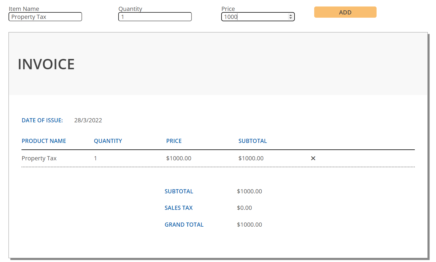 GitHub - mrkingsleyho/Invoice-jquery: Invoice-jquery