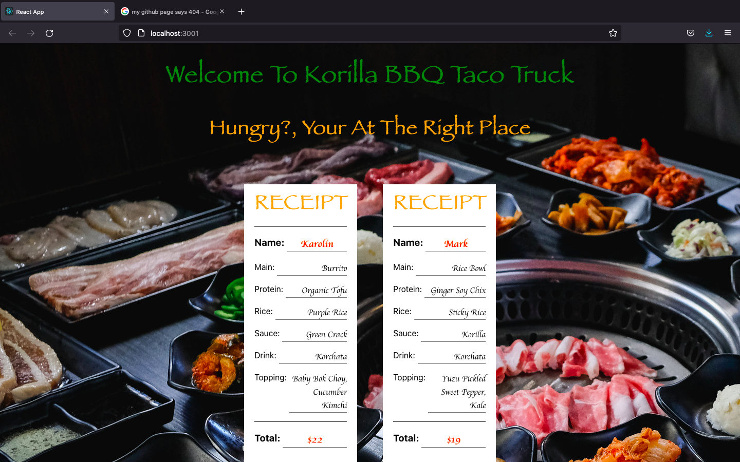 GitHub - Dudley-Domond/Korilla_Receipts