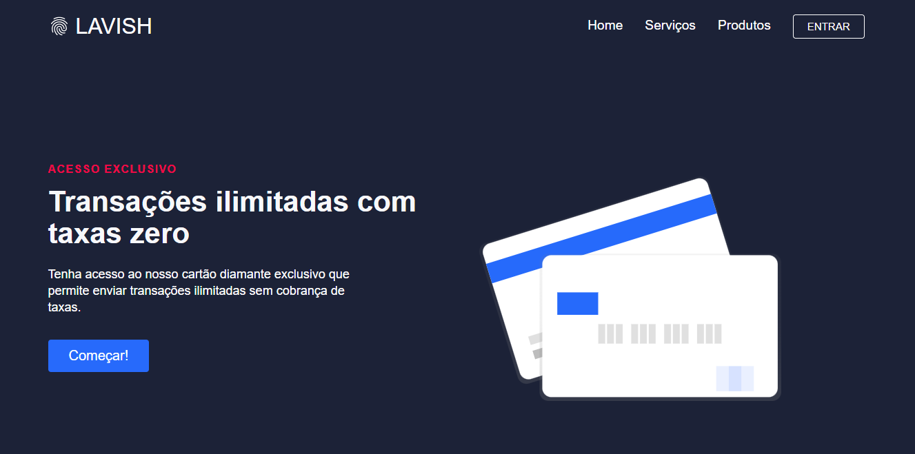 GitHub - karinacristo/lavish-cartao-credito