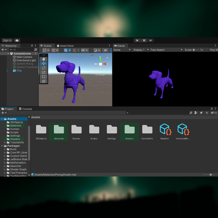 GitHub - wesleysotnas64/phong-shading-unity3d